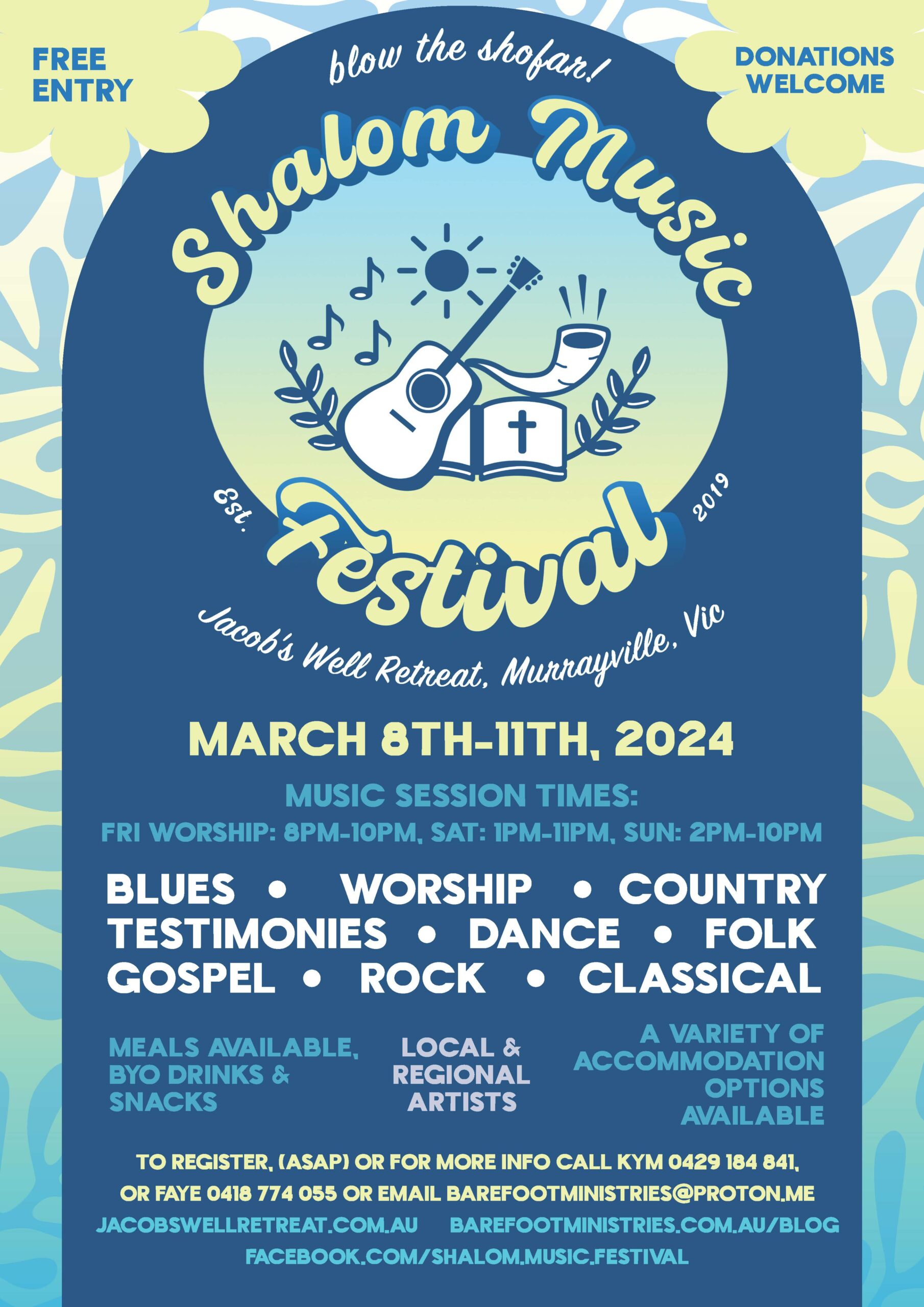 Shalom Music Festival 2024 – Barefoot Ministries